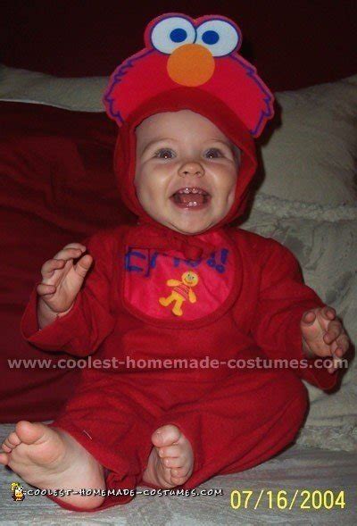 Cool Homemade Elmo Costume