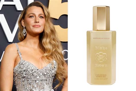 Blake Livelys Blake Brown Line Debuts Hair And Body Mists Exclusive