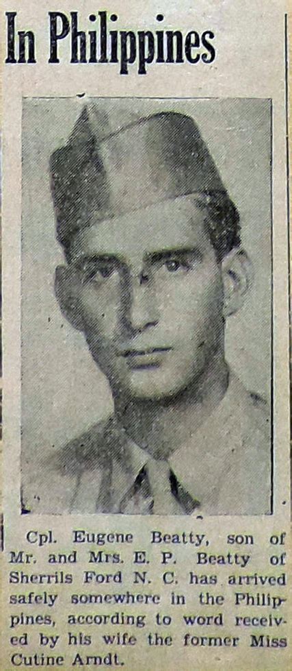 Eugene Parks Beatty Jr 1923 2004 Find A Grave äreminne