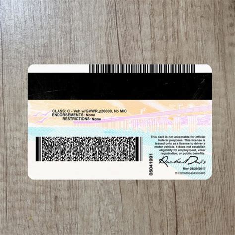 California Driver License Template Psd Editable Digital Id For Online Use
