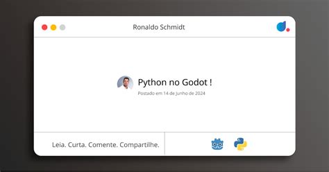 Python No Godot Ronaldo Schmidt Godot Python Dio