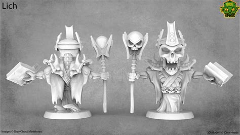 Chibi Undead Models Chibi Zombie Chibi Lich Chibi Mummy Etsy