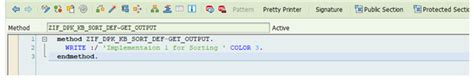 SAP ABAP Central Kernel Badi Sorter With Multiple Implementation