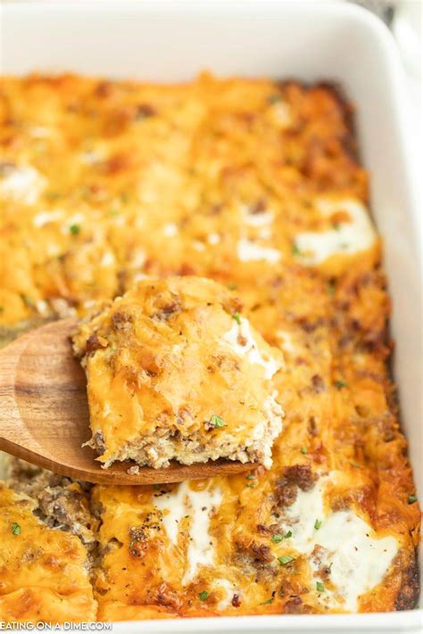 Paula Deen Breakfast Casserole Recipe Eating On A Dime