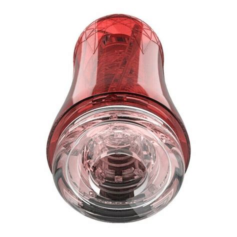 Male Masturbation Device Rotating Realistic Vagina Glans Penis Massage