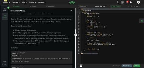 Geekstreak2024 Geekstreak2024 Gfg160 Implementatoi Problemsolving Codingchallenge