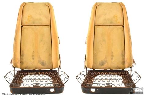 Bucket Seat Standard Decor Xr7 Driver Passenger Side Side