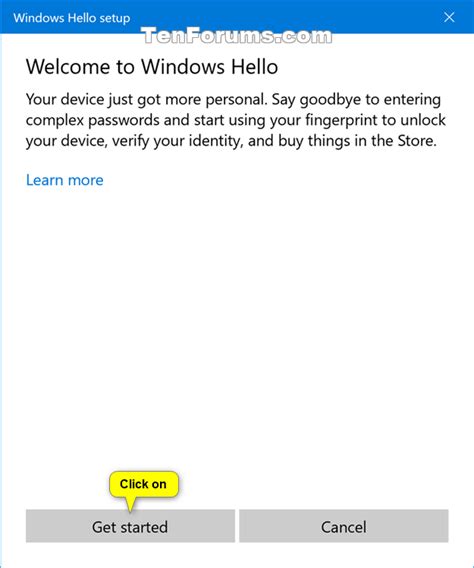 Add Or Remove Fingerprint For Account In Windows Tutorials