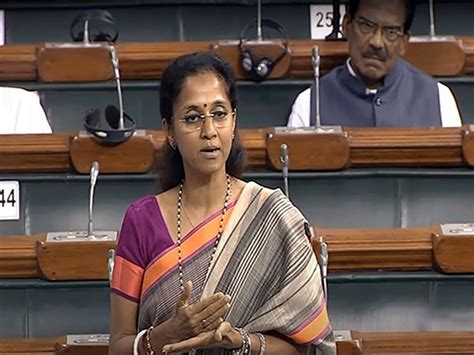 Ncps Supriya Sule Introduces Private Members Bill For Legalising Same