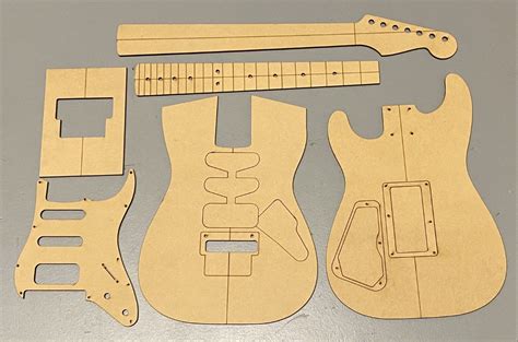 Acoustic Electric Guitar Template At Stephen Jamerson Blog