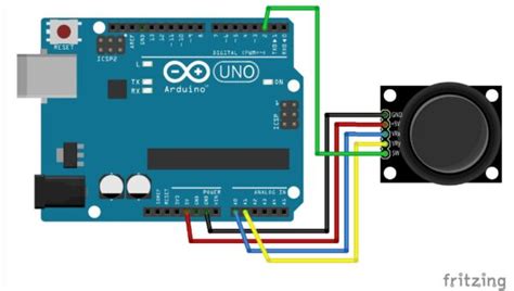 Joystick Analogico Con Arduino Scarpone Mario