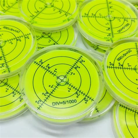 Bubble Spirit Level 60x12mm Degree Marked Surface