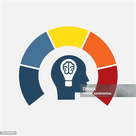 머리 전구 두뇌입니다 개념아이디어입니다 서식 파일 워크플로 배너 다이어그램 웹 디자인 타임 라인 영역형 차트 번호 옵션 사용 하 여 텍스트 영역에 대 한 위치를