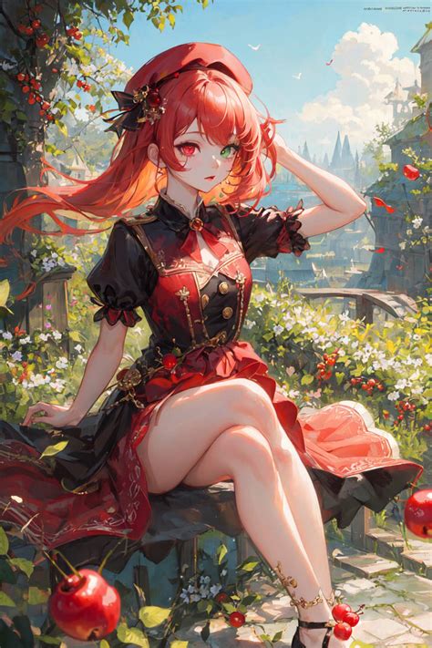 Cherry Lady By Nmfdr On Deviantart