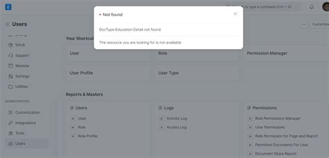 After Uninstalling App Erp Is Not Working · Issue 369 · Frappelms · Github