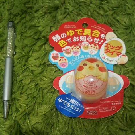 Daiso Egg Timer Tv And Home Appliances Kitchen Appliances Other Kitchen Appliances On Carousell