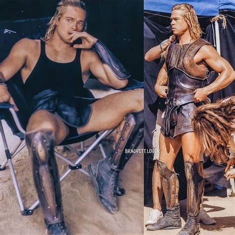 Achilles Brad Pitt Wallpaper Brad Pitt Troy Workout Bradpitt Brad
