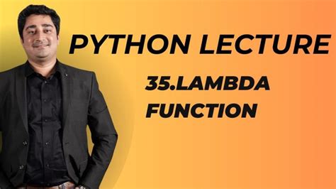 Learn About Lambda Functions In Python Dibyanshu Kumar Posted On The
