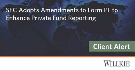 Krystyna Blakeslee On Linkedin Sec Adopts Amendments To Form Pf To