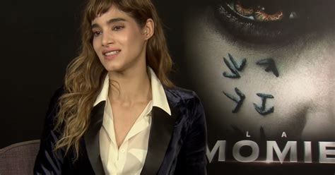 Sofia Boutella Mon Personnage Nest Pas Quune Simple Momie Qui Fait