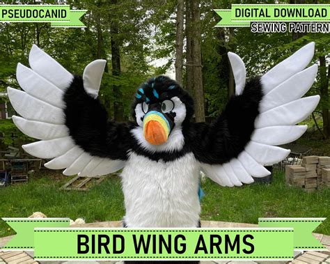 Bird Wingswing Arm Pattern Digital Pdftutorial A4ansi Letter Etsy