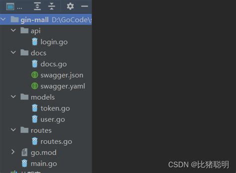 19、go Gin框架集成swaggergo Gin Swagger Csdn博客