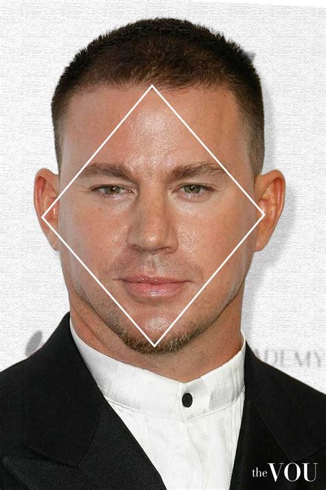 Diamond Face Shape Men