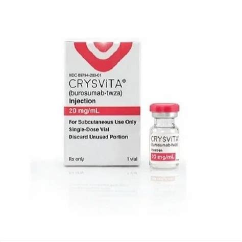 30mg Crysvita Burosumab Injection At ₹ 750000vial In Jamnagar Id