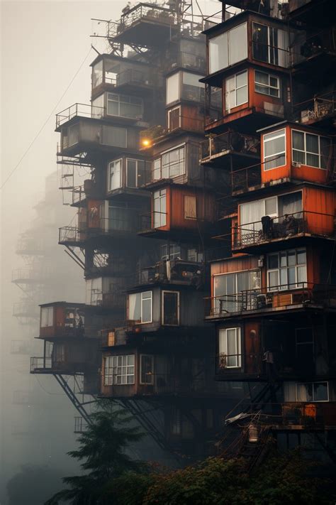 Stacked Container Homes Building Structure