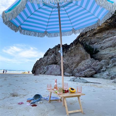 Beach Umbrella Table Burleigh Wagon Aus