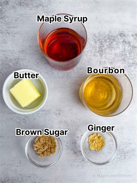 Maple Bourbon Glaze Recipe