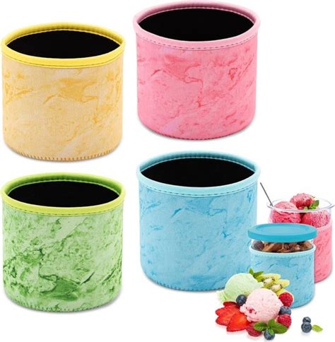4 Pack Ice Neoprene Sleeve Herbruikbare Thermische Isolatie Compatibel Met Nc300 Bol