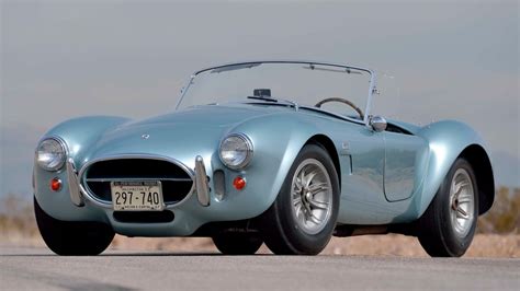 Four Original Shelby Cobras Head To Auction