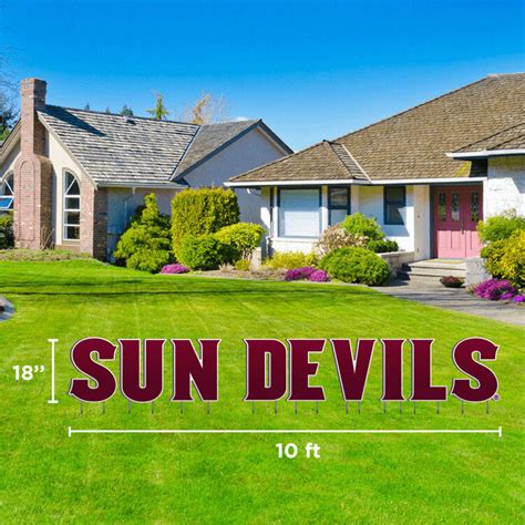 Asu Sun Devils Lawn Sign Not In Store Cactus Sports