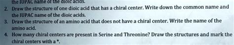 The Iupac Name Of The Dioic Acids 2 Draw The Structure Of
