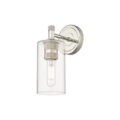 Innovations Crown Point 388 In 1 Light Polished Nickel Wall Sconce