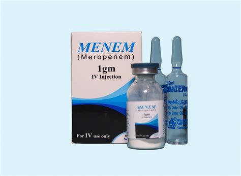 Menem 1gm Injection Iv — Maxitech Pharma Pvt Ltd
