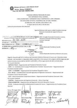 Calaméo Contratto Collettivo Nazionale Di Lavoro Del Settore Turismo
