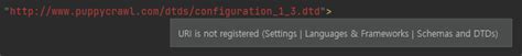 Intellij Uri Is Not Registered Setting Languages And Frameworks