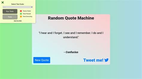 front end libraries projects build a random quote machine