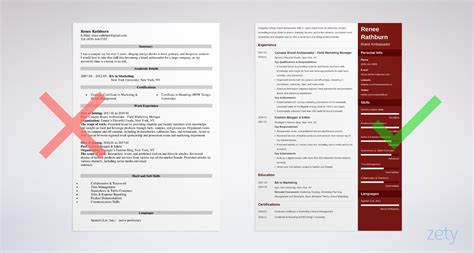 Brand Ambassador Resume Examples With Skills And Duties