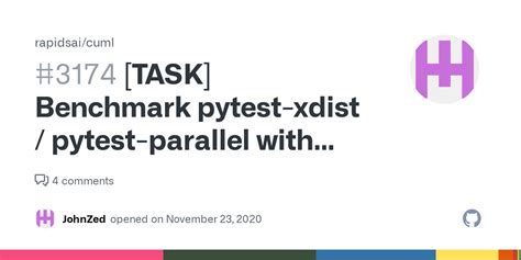 TASK Benchmark Pytest Xdist Pytest Parallel With Multiple Workers Issue Rapidsai