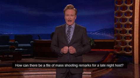 I Saw Conans Opening Monologue For His Show As He Talked About The Las