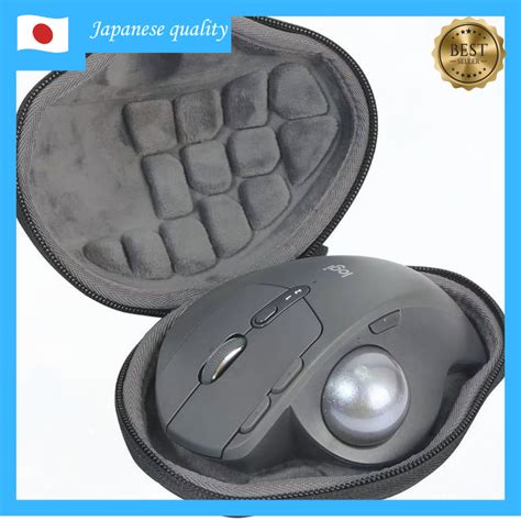 Logicool MX Ergo Wireless Trackball Protective Hard Case Bag Compatible With MXTB And MXTB