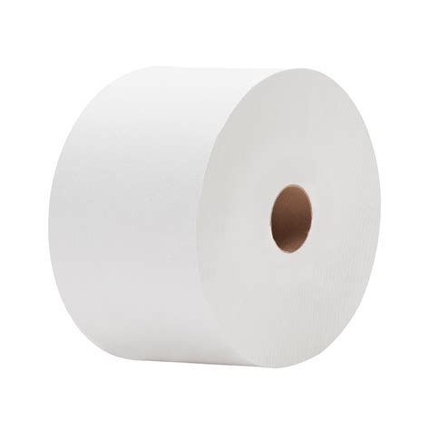 Revo Mini Jumbo Tissue Rolls White 2 Ply 775 12 Case Reliable Paper