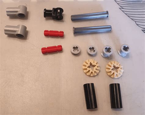 Simple Angular Gearbox Rlegotechnic