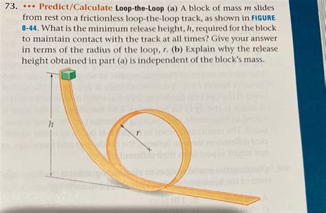 Solved 73 Predictcalculate Loop The Loop A A Block Of