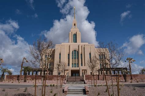 Red Cliffs Utah Temple Church News Almanac Church News