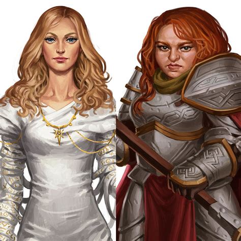 Magus Class Deck Vika Yarova Character Illustration Dungeons And