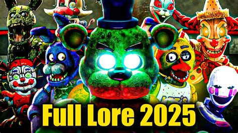 Fnaf Lore The Full Timeline From Beginning To End 2025 Edition Youtube